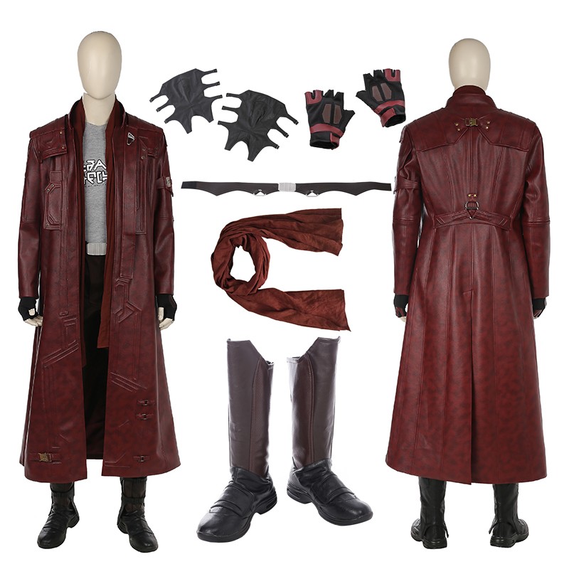 Guardians of the Galaxy 2 Star Lord Peter Quill Cosplay Costume - CosSuits