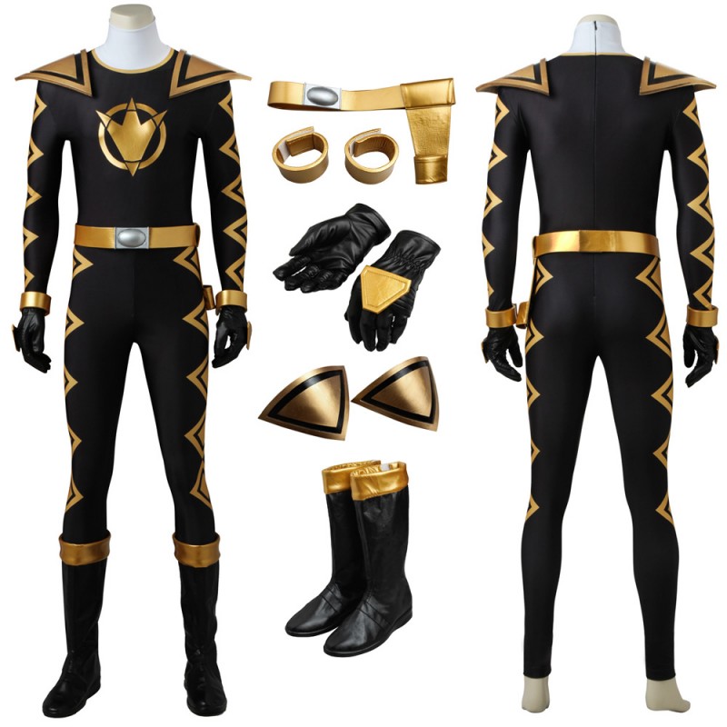 Tommy Oliver Cosplay Costume Power Rangers Dino Thunder Black Ranger ...